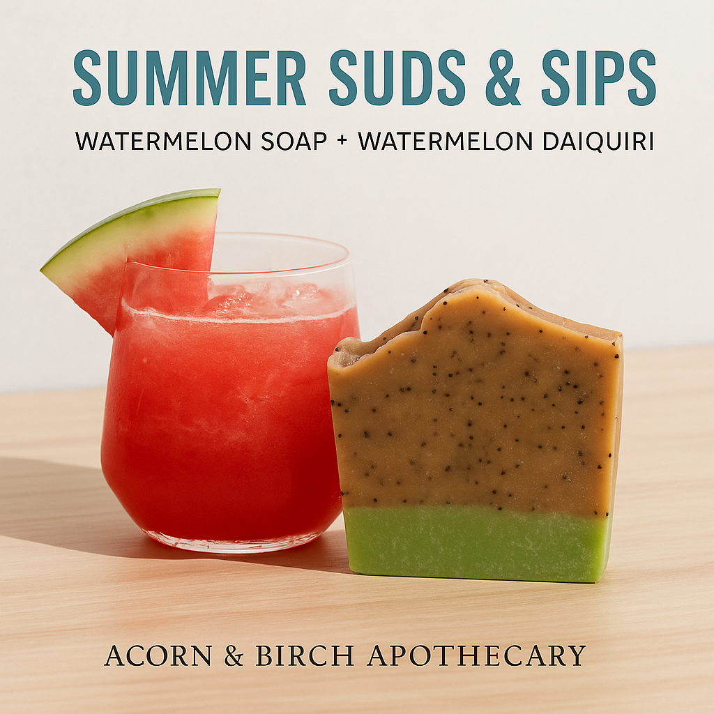 🍉 Watermelon Splash: Summer Suds & Sips Series – Acorn & Birch Apothecary